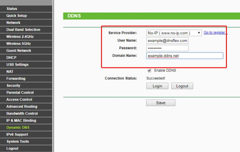How to Configure the Auto IP Updater using No-IP or Dyn DDNS | DNSFLEX